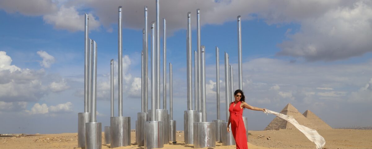 Artista brasileira Ana Ferrari leva obra que produz sons com o vento ...